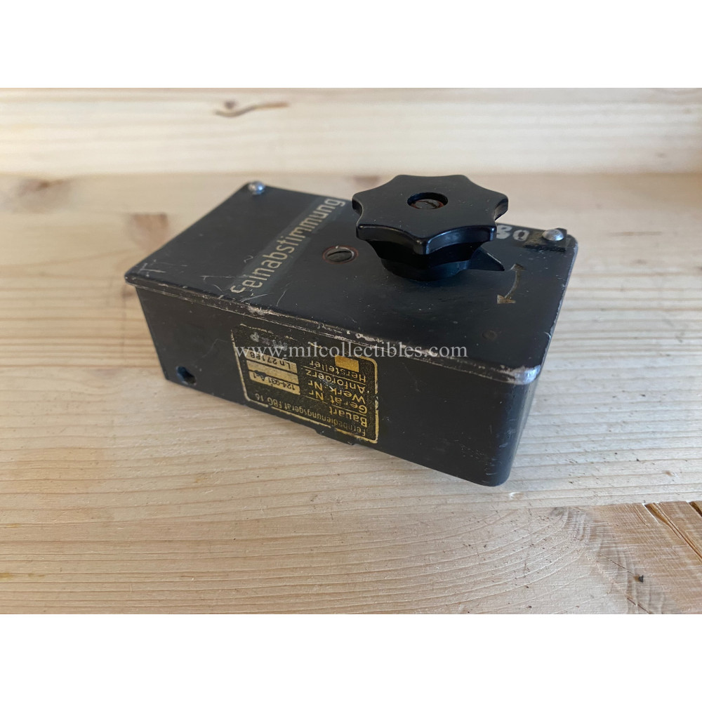 WWII German Luftwaffe Ln.27188 remote control device FBG 16 FuG 16 - cfd48