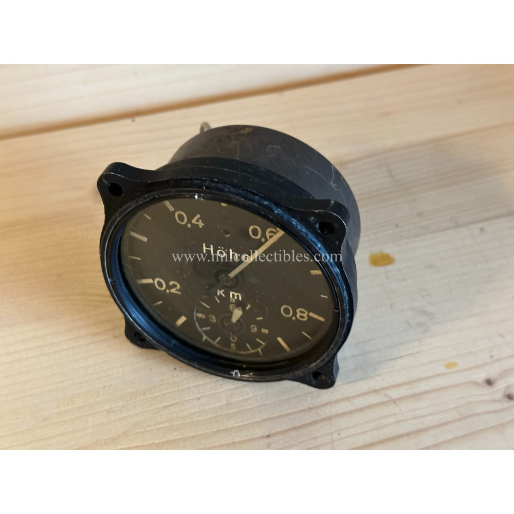 WWII German Luftwaffe Altimeter Hohenmesser - be5e5