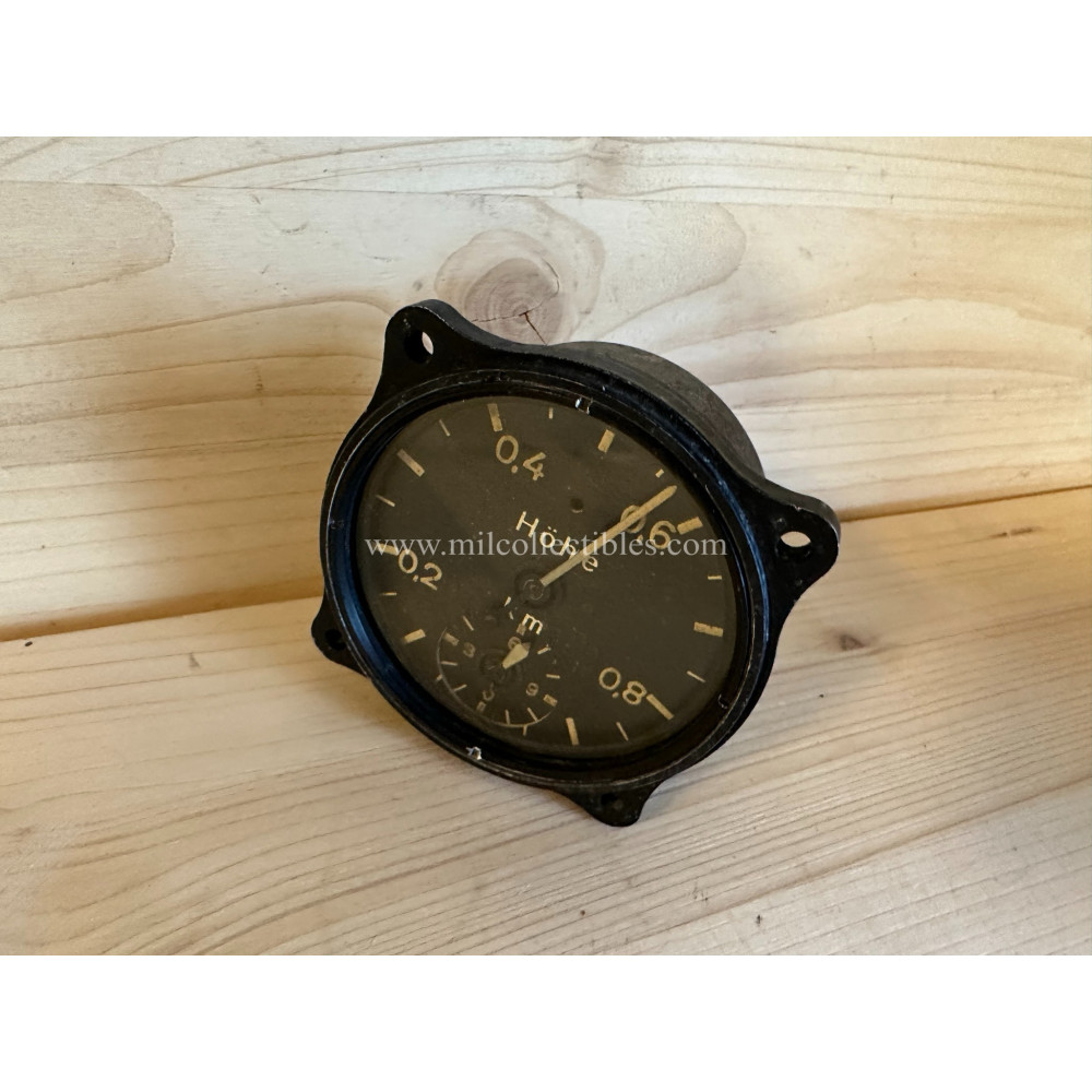 WWII German Luftwaffe Altimeter Hohenmesser - be5e5